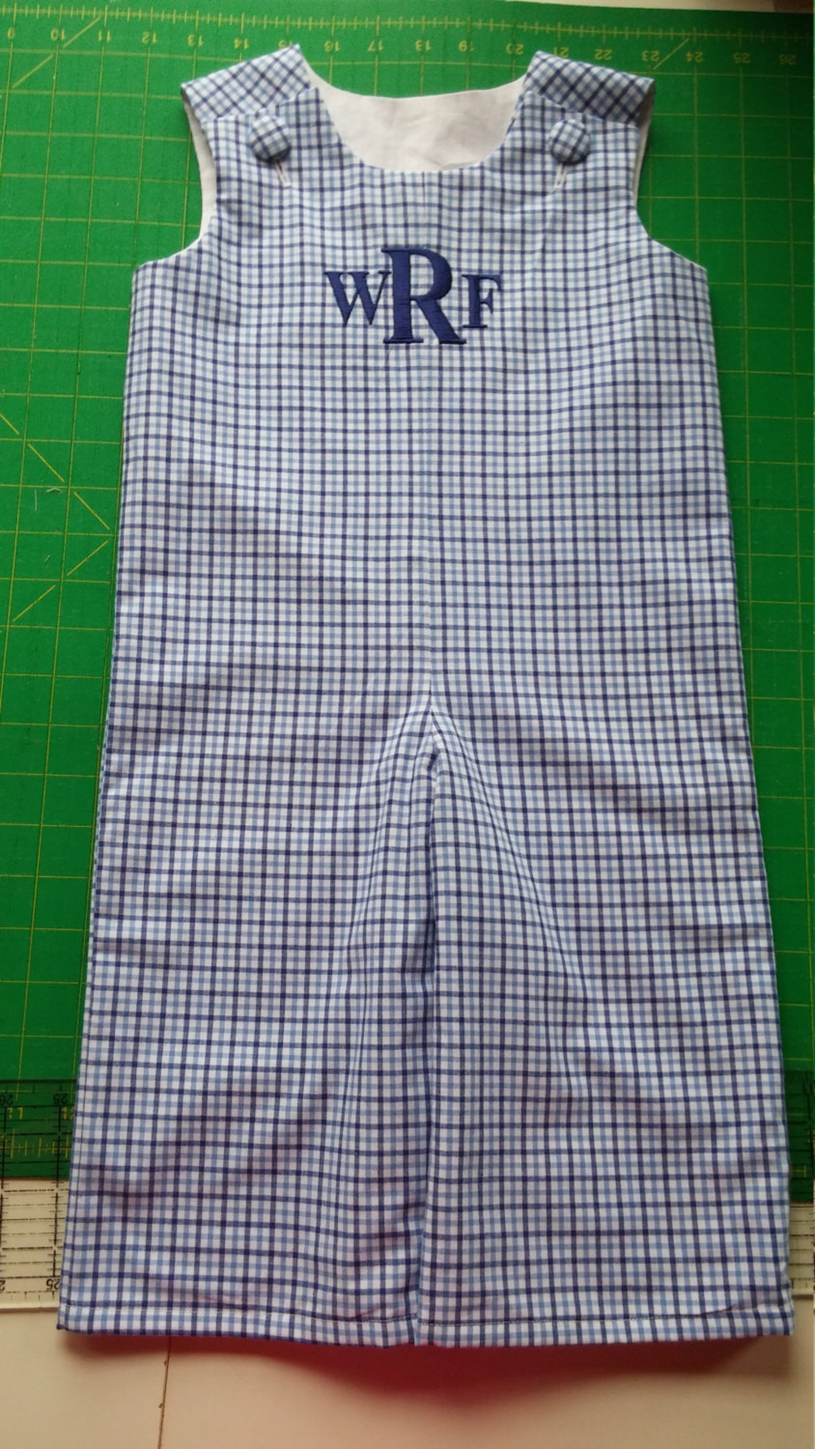 Boy's Monogrammed Longall / Jon Jon Longall/ Coveralls/ Overalls ...