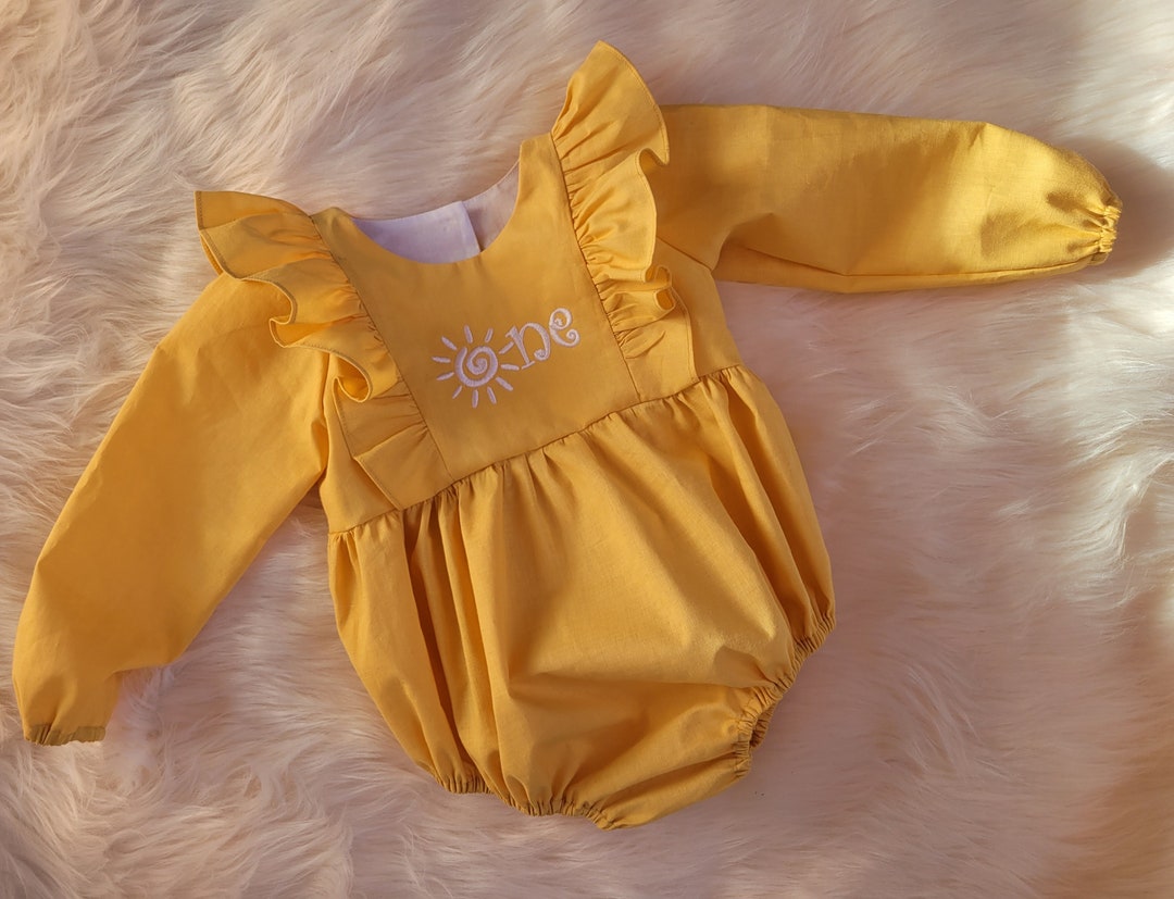First Birthday Romper / First Trip Around the Sun/ Photo Prop/ Sun ...