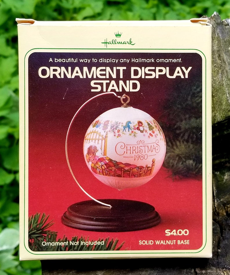 NOS 1980 Hallmark Ornament Display Stand - Etsy