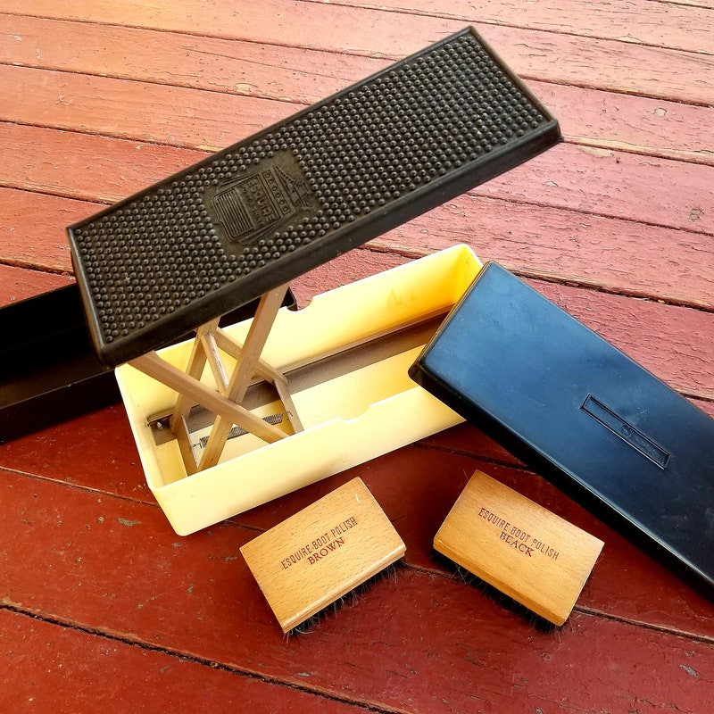 Shoe Shine Stand - Etsy