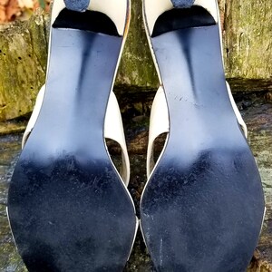 Vintage Maharani Bone Colored Heels Sz 7.5 - Etsy