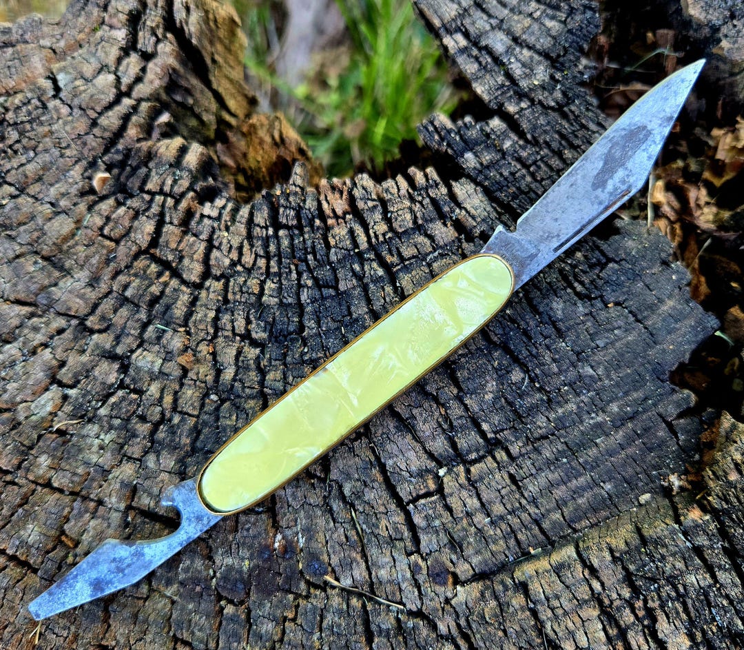 Vintage Ambassador Pocket Knife / Bottle Opener - Etsy