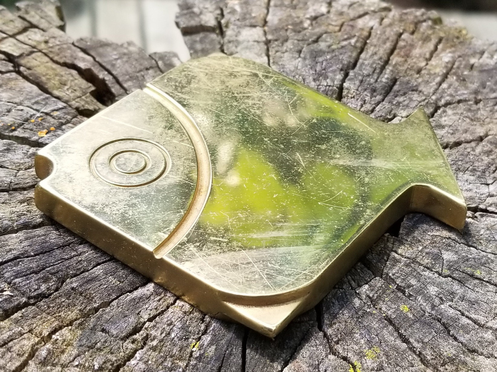 Vintage Keeler Brass Fish Paperweight - Etsy