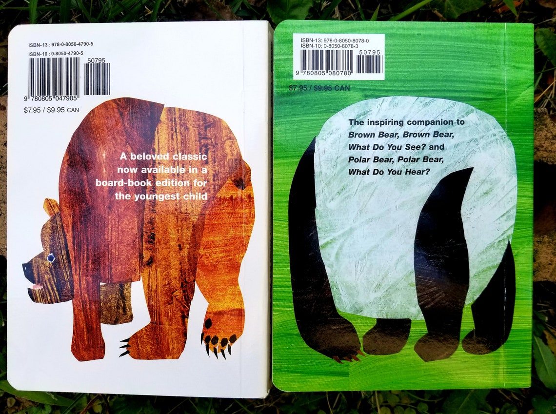 Two Bill Martin Jr. / Eric Carle Books | Etsy