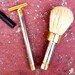Vintage Razor and Shave Brush Set With Stand - Etsy