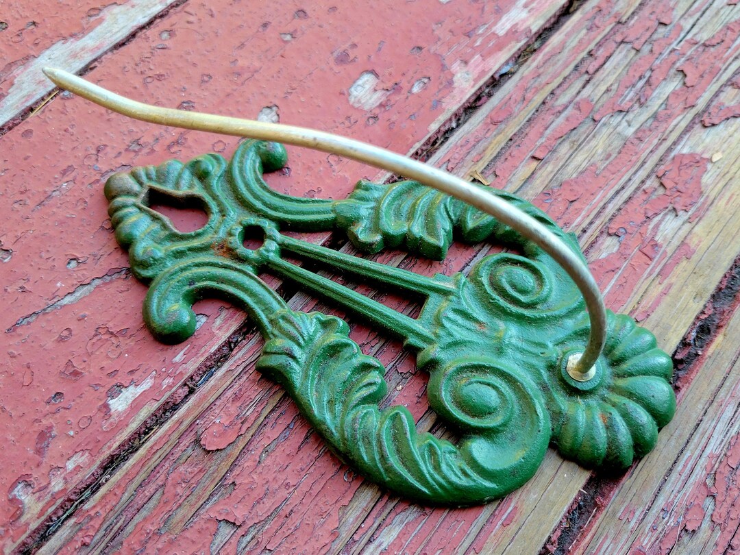 Vintage Green Paper / Receipt Stake - Etsy