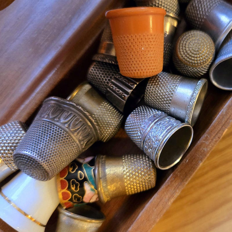 Antique Thimbles - Etsy UK