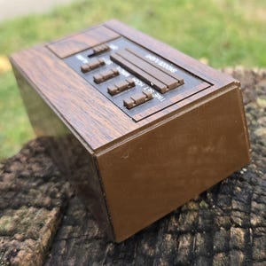 1989 Micronta Radio Shack Digital Portable Alarm Clock 63-745 - Etsy