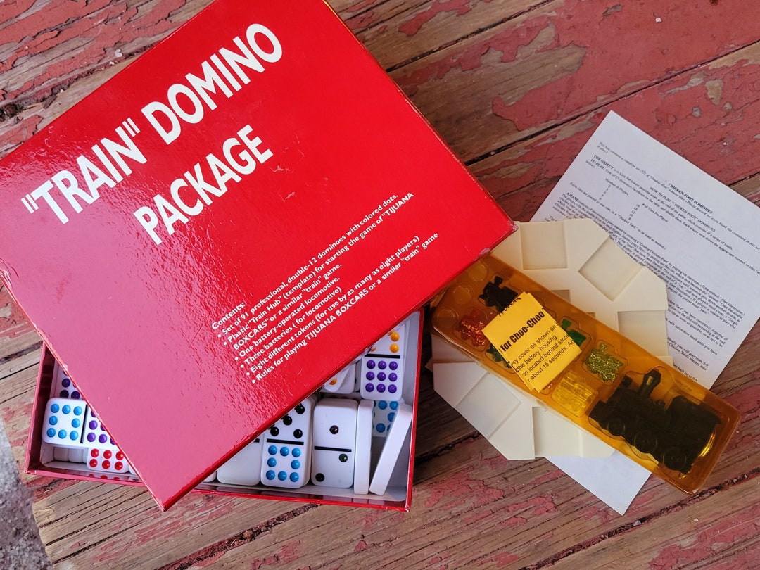 1995 Complete Train Domino Package - Etsy