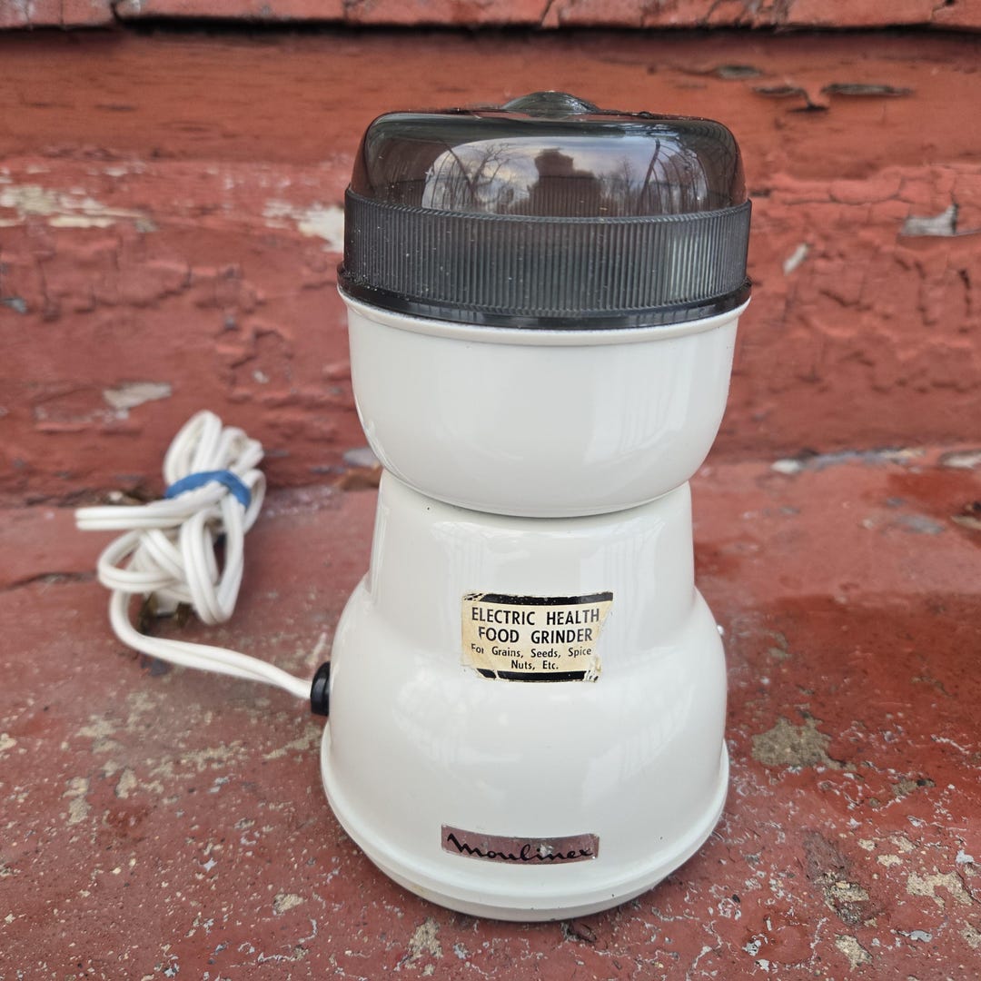 WORKING 1972 Moulinex Electric Health Food/coffee Grinder - Etsy