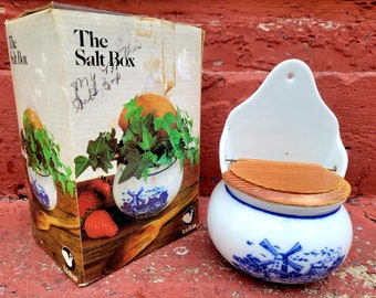 Ceramic Salt Box | Etsy