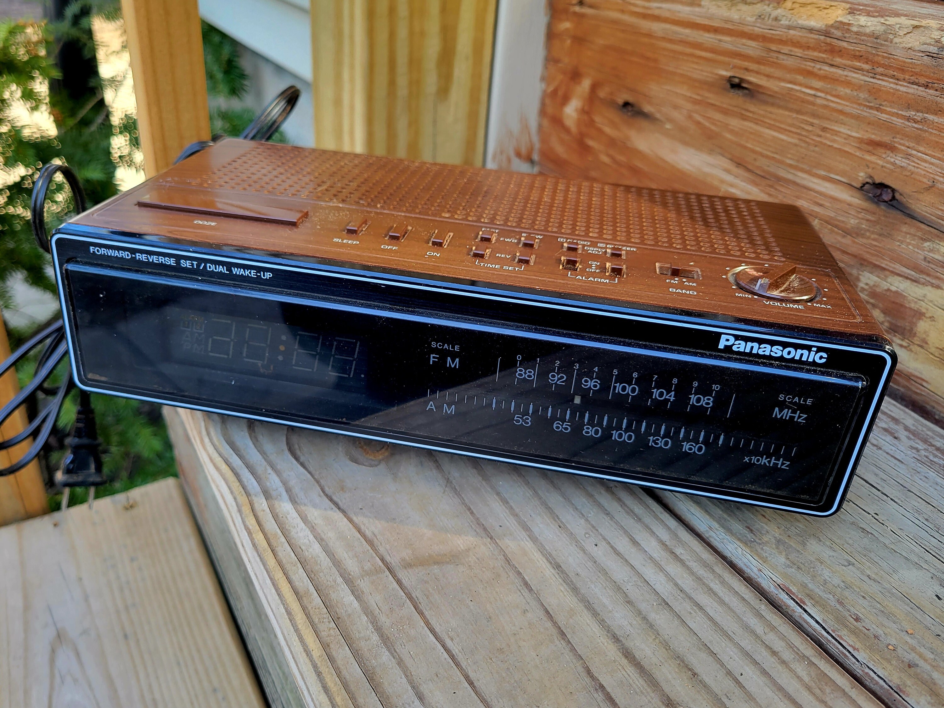 Panasonic Clock Radio 1960