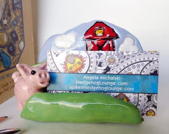 Farm Business Card Holder - Etsy