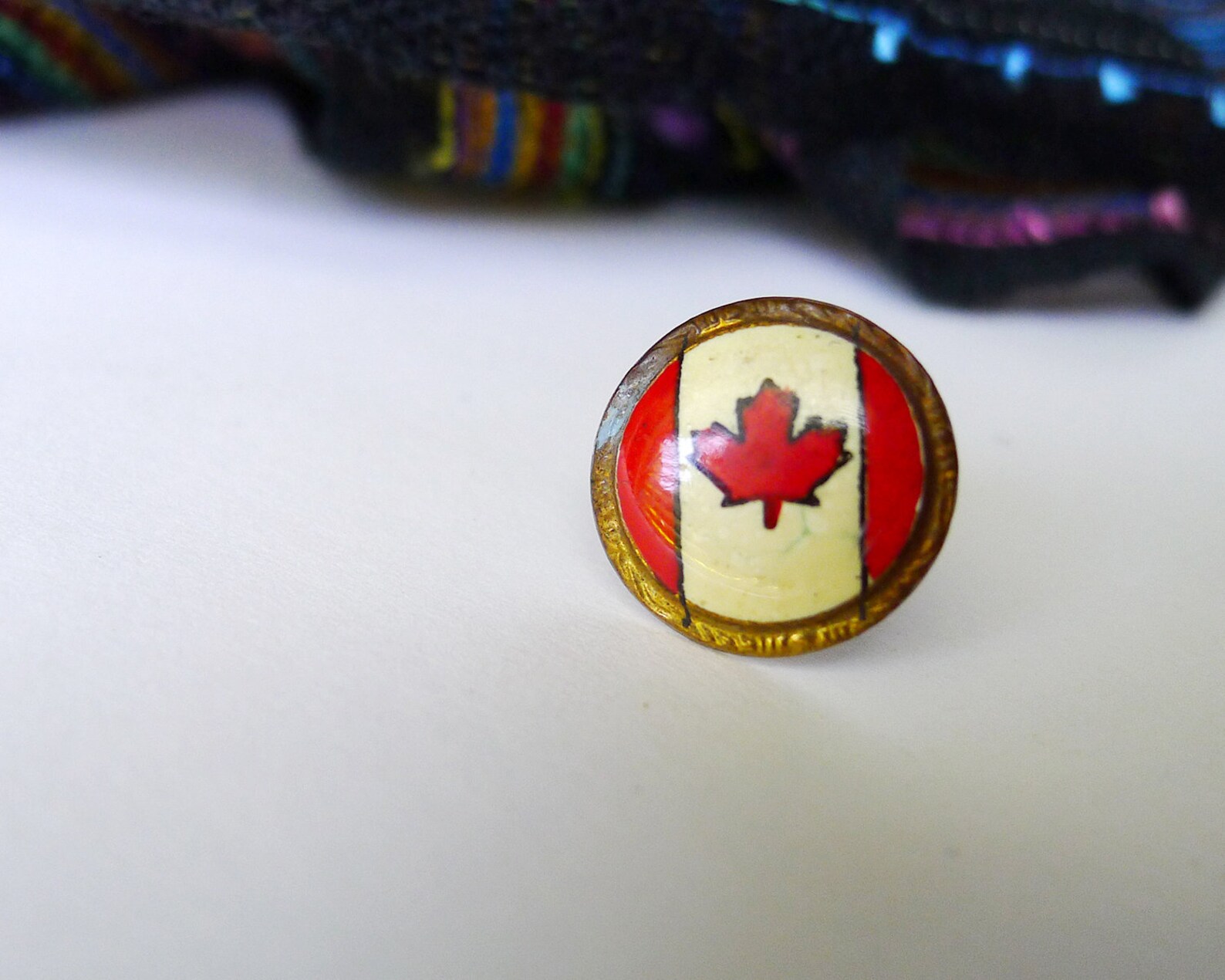 Canada Flag Pin Calgary Souvenir Manitoba Trading Pin Red | Etsy