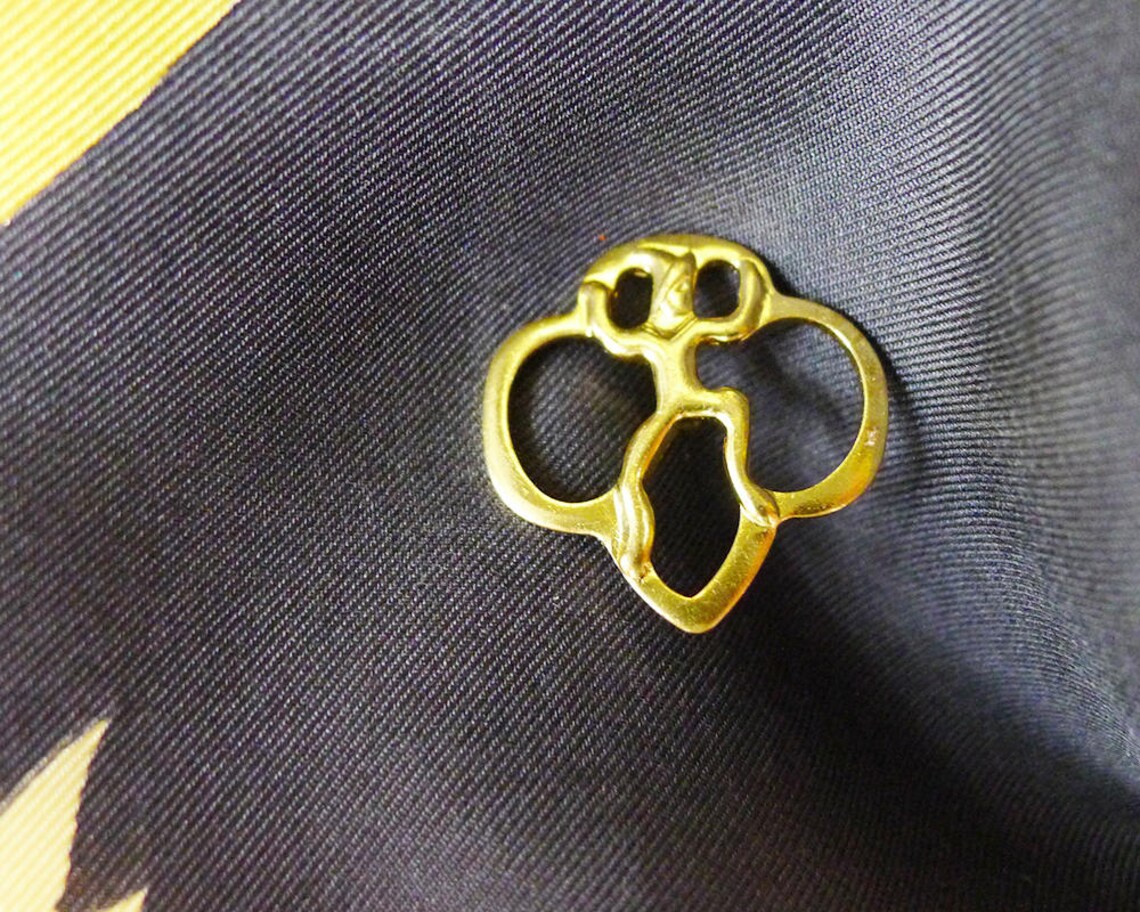 Girl Scouts Pin Brownies Uniform Pin Vintage Brownies | Etsy