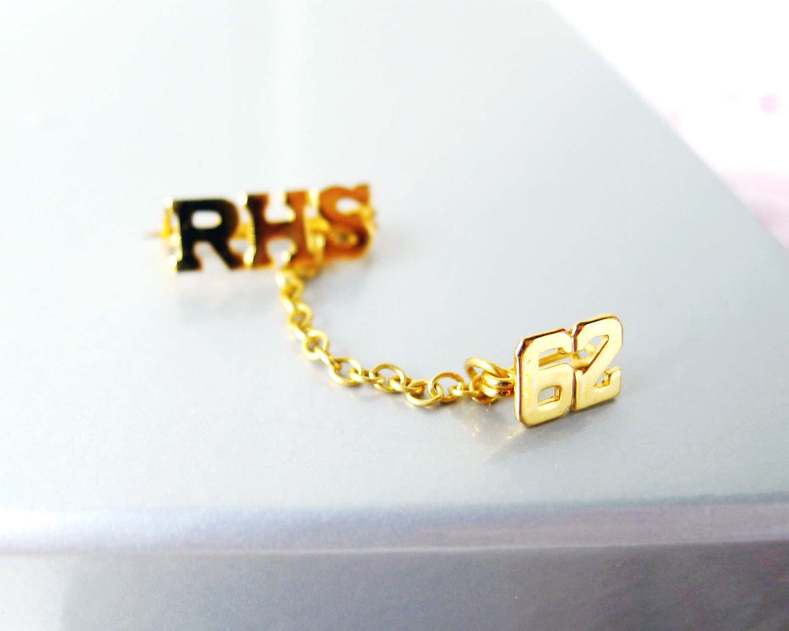 RHS 1962 Letter Pin Chatelaine High School Pin 1962 High | Etsy