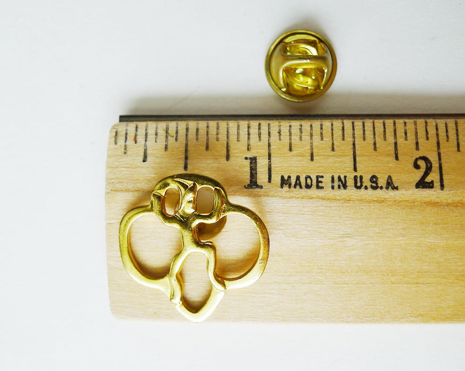 Girl Scouts Pin Brownies Uniform Pin Vintage Brownies | Etsy