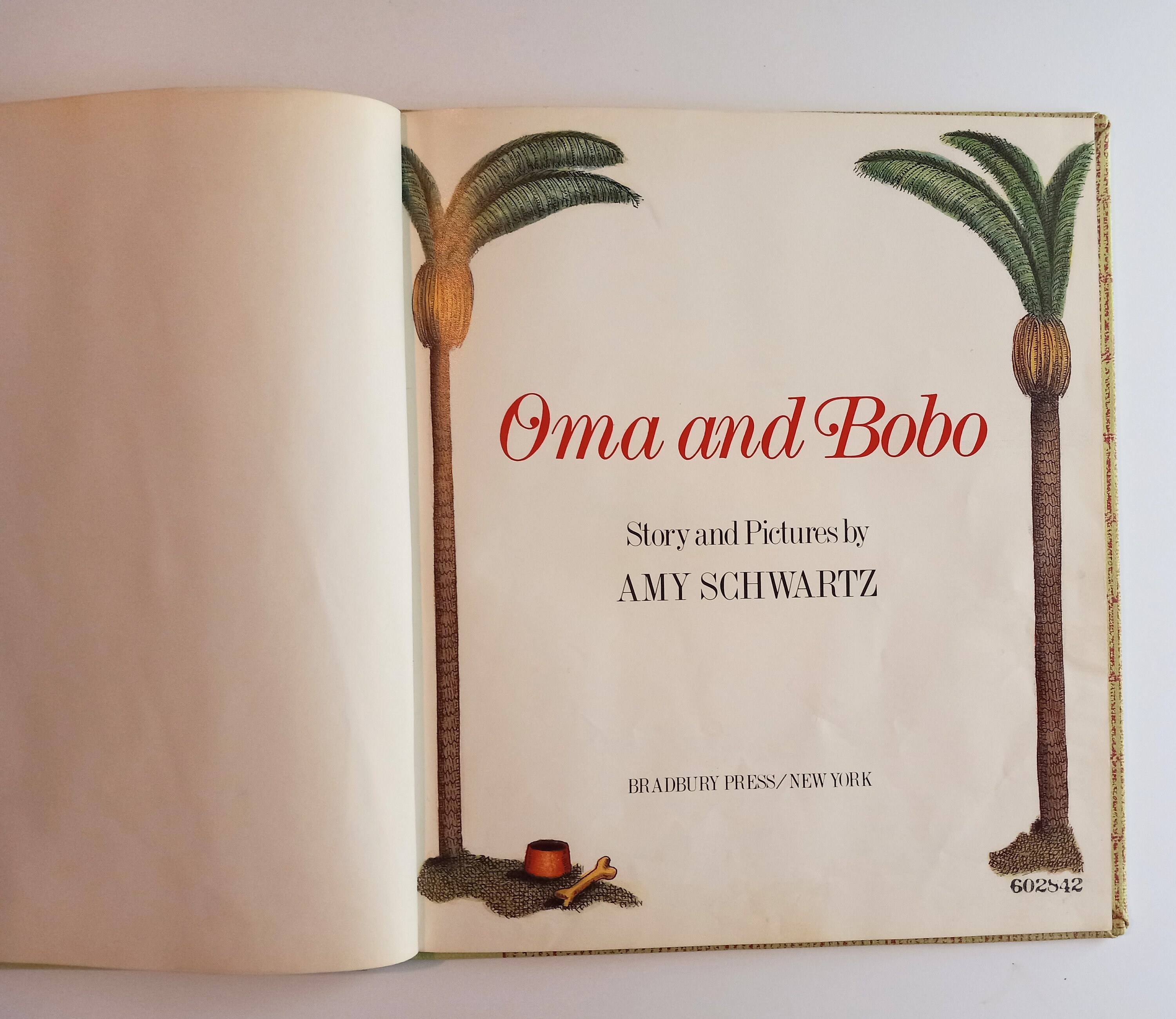 Oma and Bobo 1987 Amy Schwartz Library Binding - Etsy