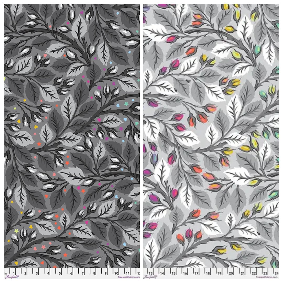 108" Wide Back From Graywork by Tula Pink - in Yard Increments - 100% ...