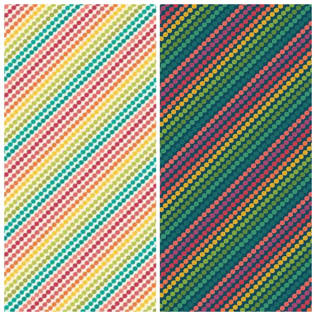 Market Street Rainbow Stripes From Market Street - by the Half Yard ...
