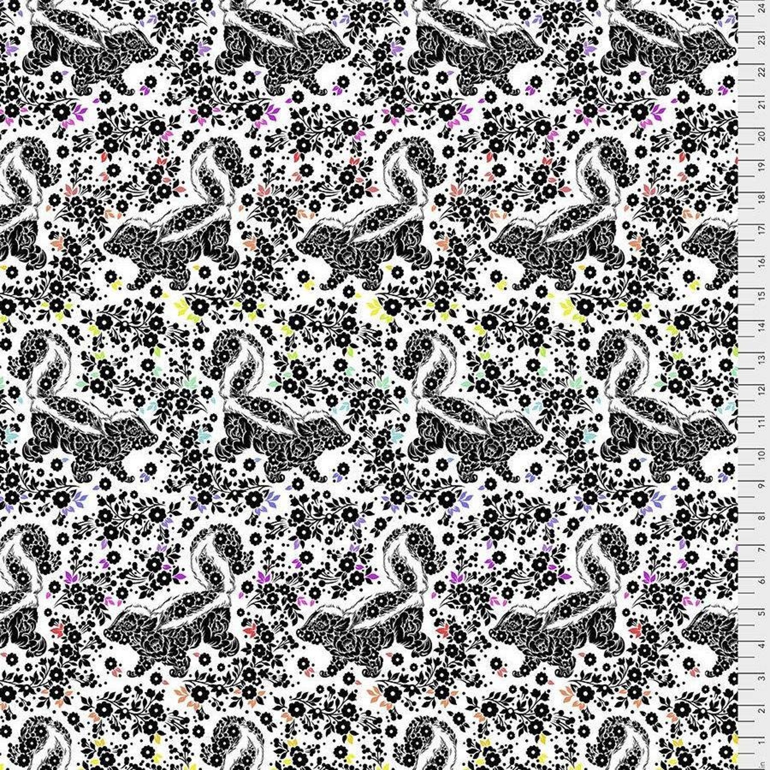 Lil' Stinker From Linework by Tula Pink in Half Yard Increments - Etsy