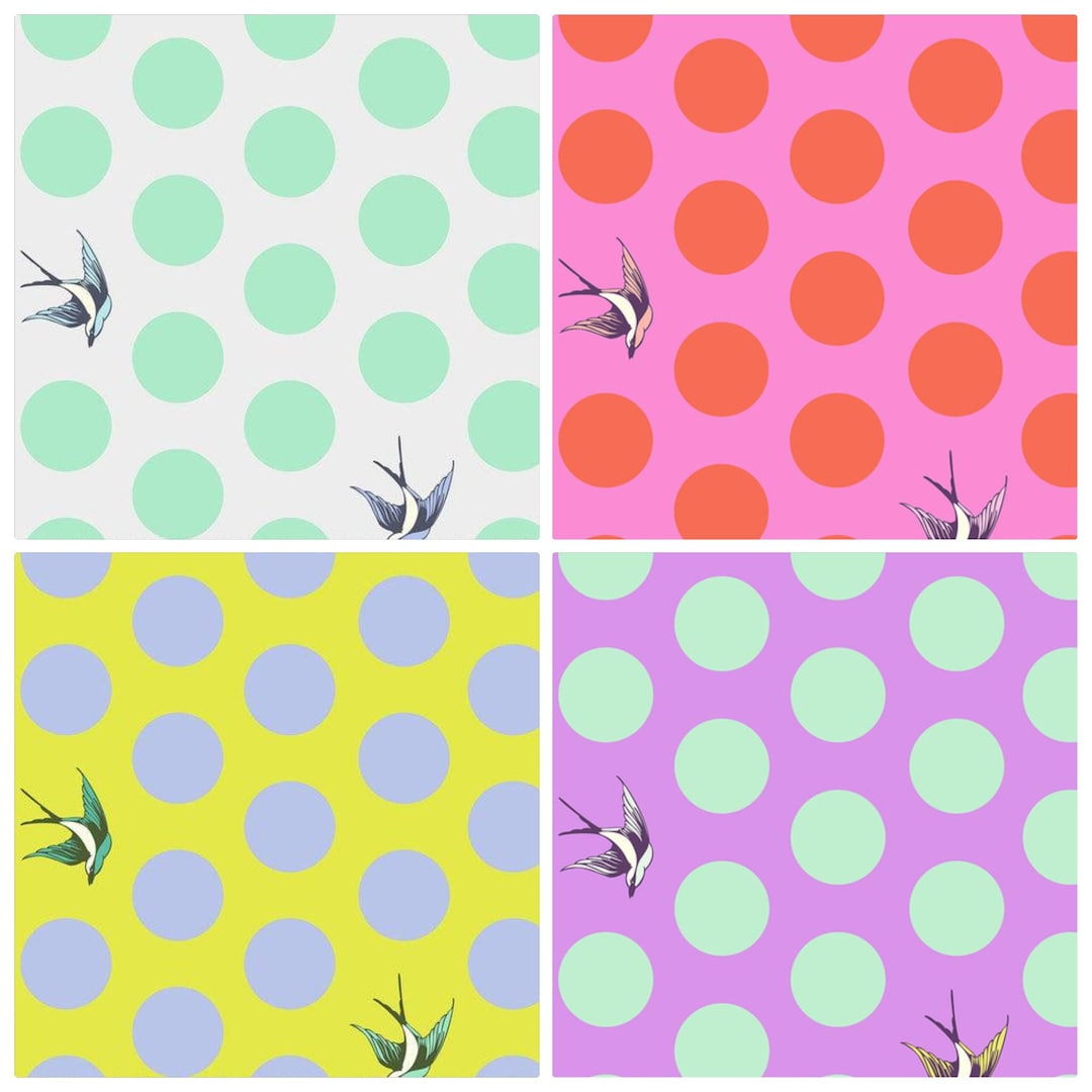 Free Fall by Tula Pink 108" Wide Back - in 1 Yard Increments - Etsy
