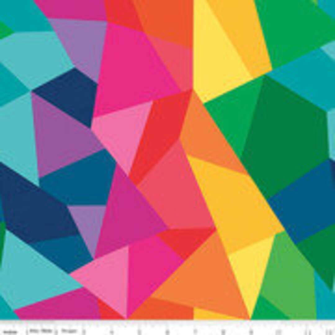 Rainbow 108 Wide Back From Imagine by Kristy Lea - by the Yard - 100% ...
