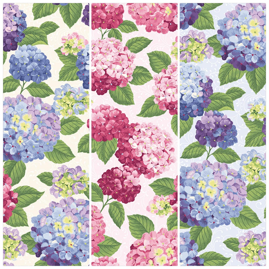 Main Print in Hydrangeas in the Garden by Jennifer Bosworth - Pearl ...