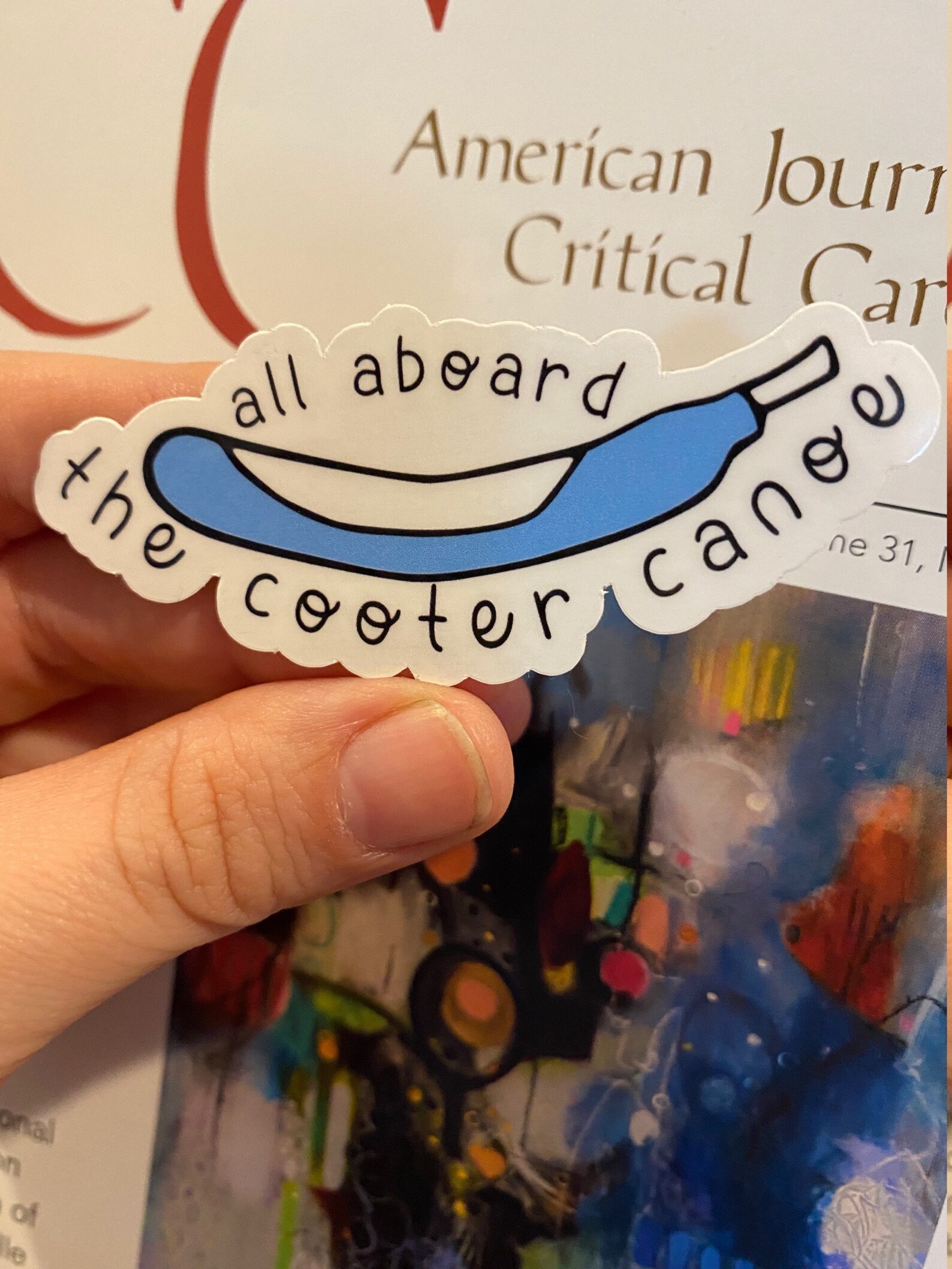 Purewick Nurse Humor Vinyl Sticker *NSFW* All Aboard the Cooter Canoe ...