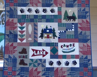 Lake Quilt - Etsy