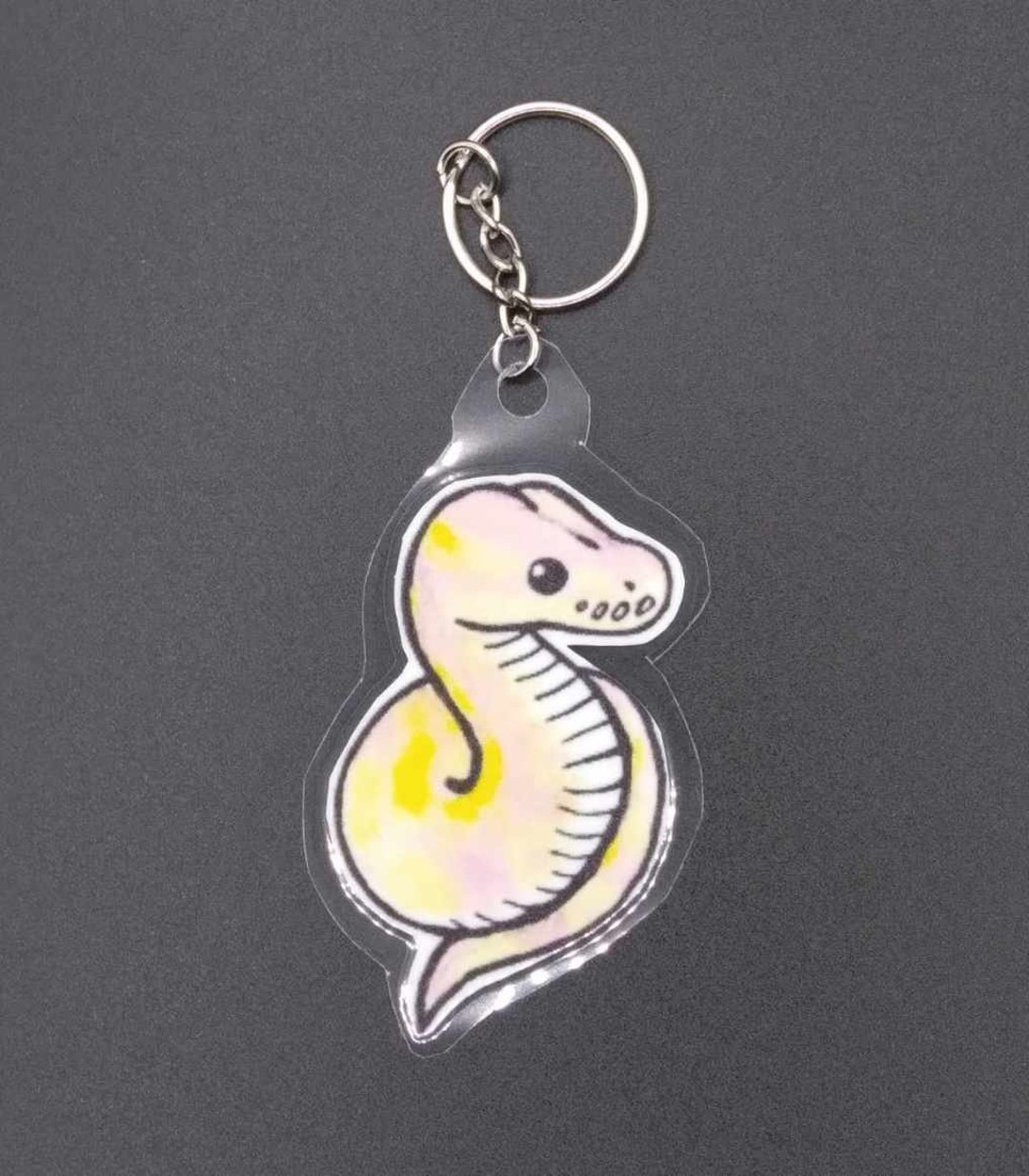 Ball Python Keychain - Banana Morph - Etsy