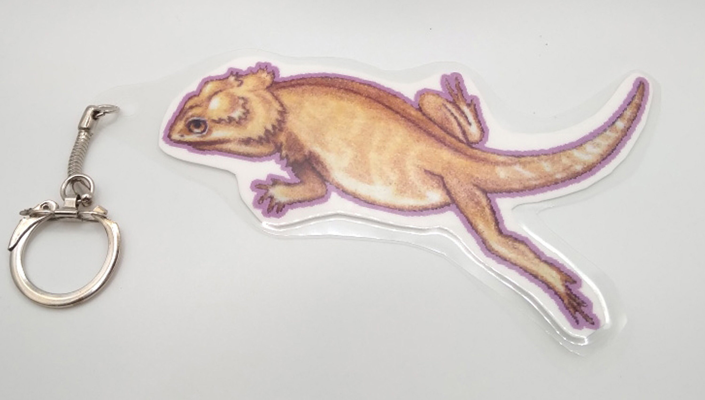 Bearded Dragon Keychain sexy Leg - Etsy