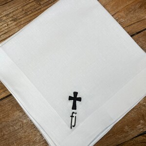 Set of Embroidered Handkerchiefs, Pastor’s Gift, Custom Colors ...