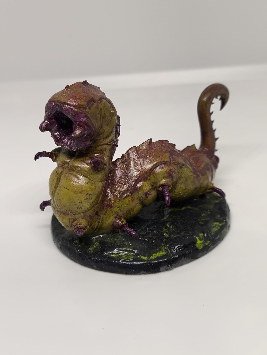 Carrion Crawler Monster Hand Painted TTRPG D&D - Etsy