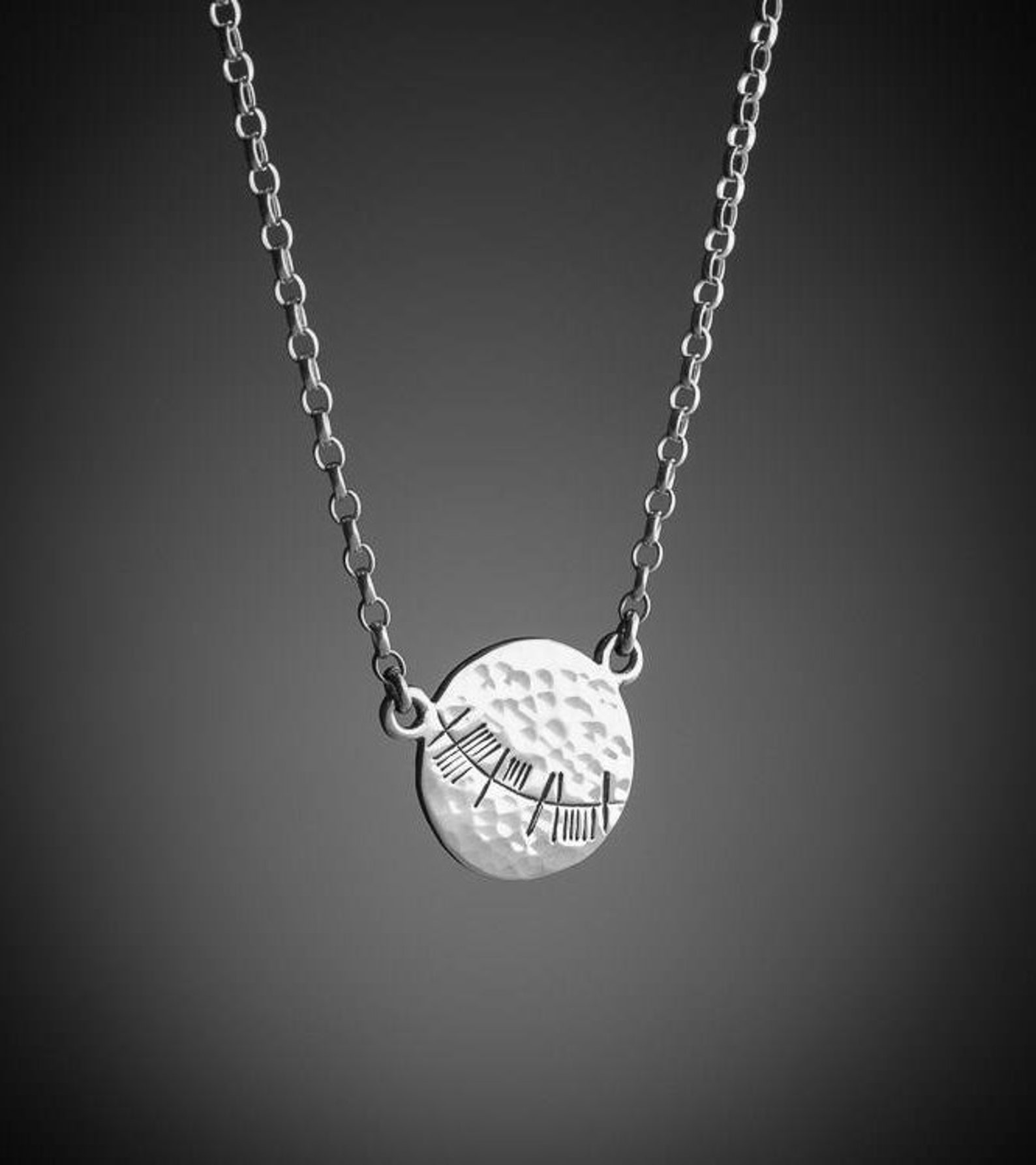 Anam Cara Necklace - Handmade in Ireland Soulmate Pendant in Sterling ...