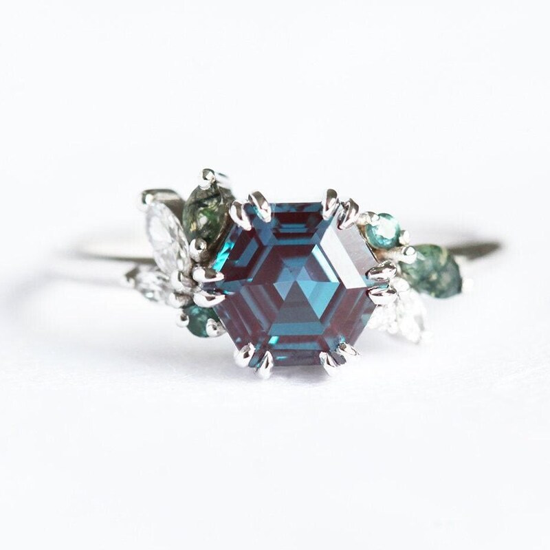 Cluster Ring - Etsy