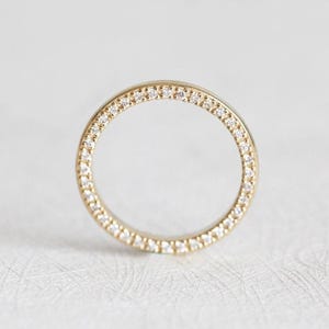 Double Side Eternity Band, Full Eternity Diamond Ring, Unique Eternity ...