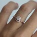 Sun Diamond Ring Solitaire Diamond Ring Round Diamond - Etsy
