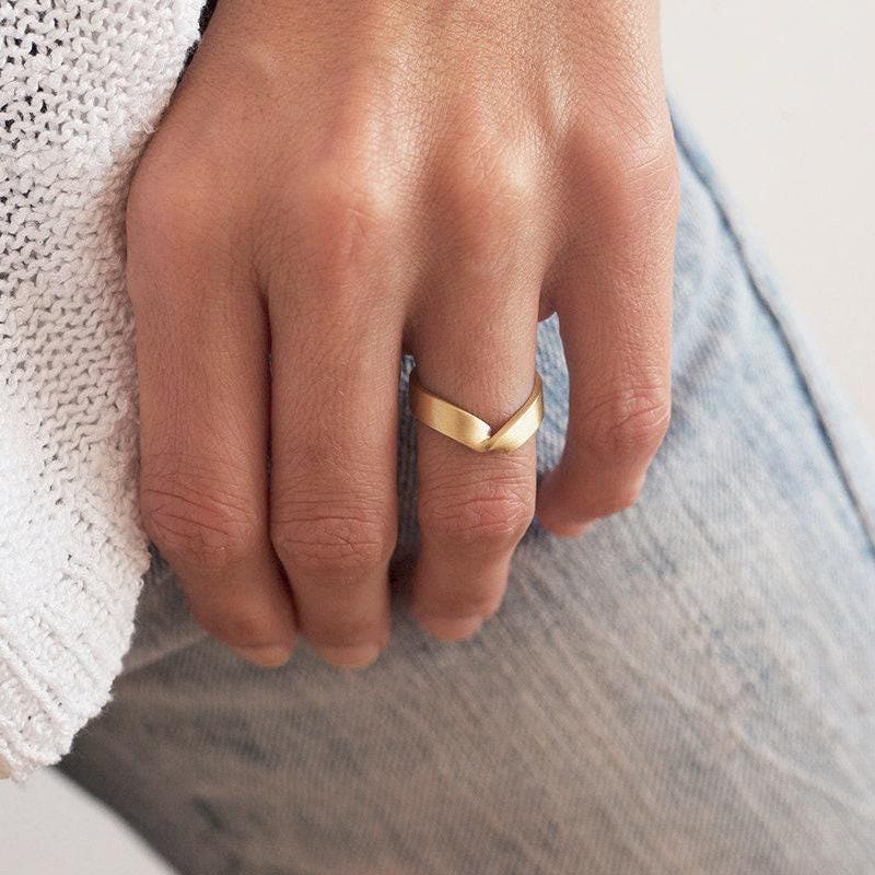 Unisex Wedding Ring - Etsy