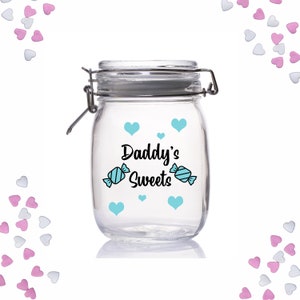 Personalised Sweet Jar - Add Your Own Name - Message , Sweets/candy ...
