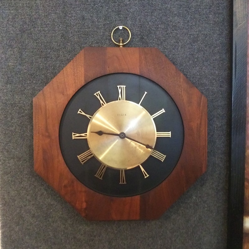 Elgin Wall Clock - Etsy