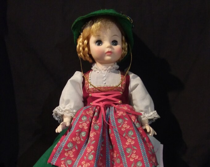 Madame Alexander Collectible Heidi Doll. 14 Inches Tall. 1983. Free ...