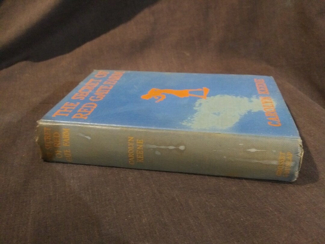 Nancy Drew Vintage, Antique Book. Blue Hardcover With Orange. 1931 ...