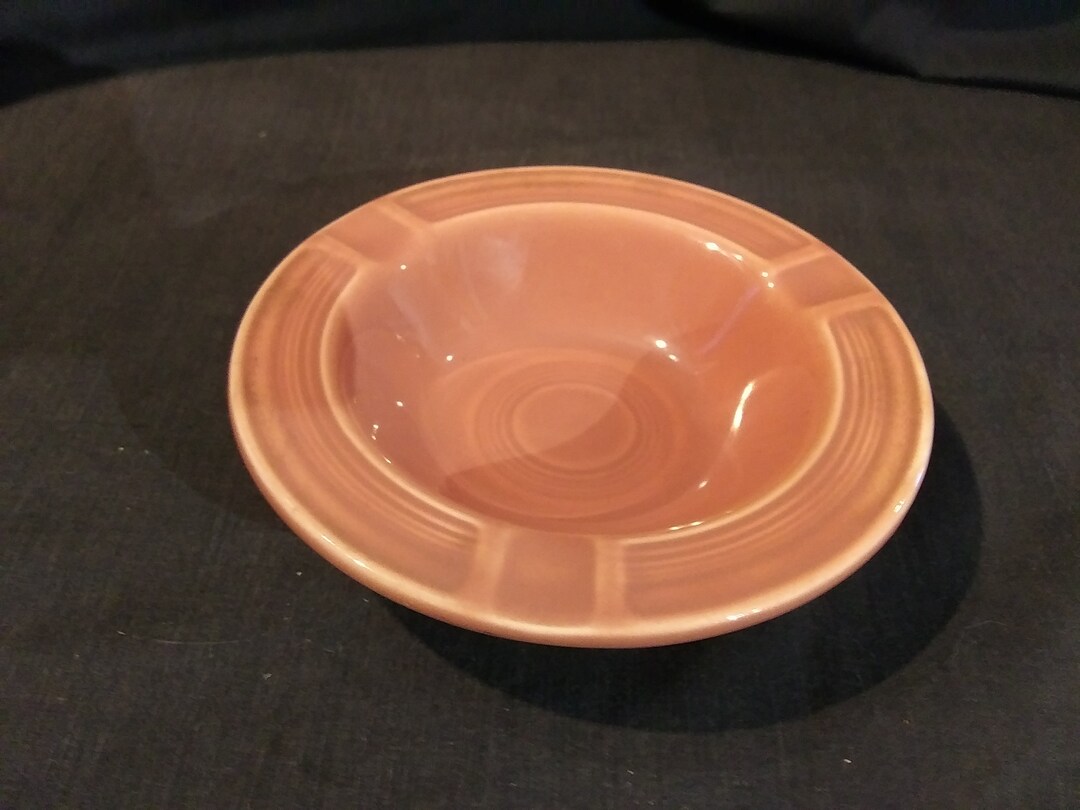 Fiesta Rose Pink Ashtray. Original 1950s Ash Tray. 5.5 Inches - Etsy