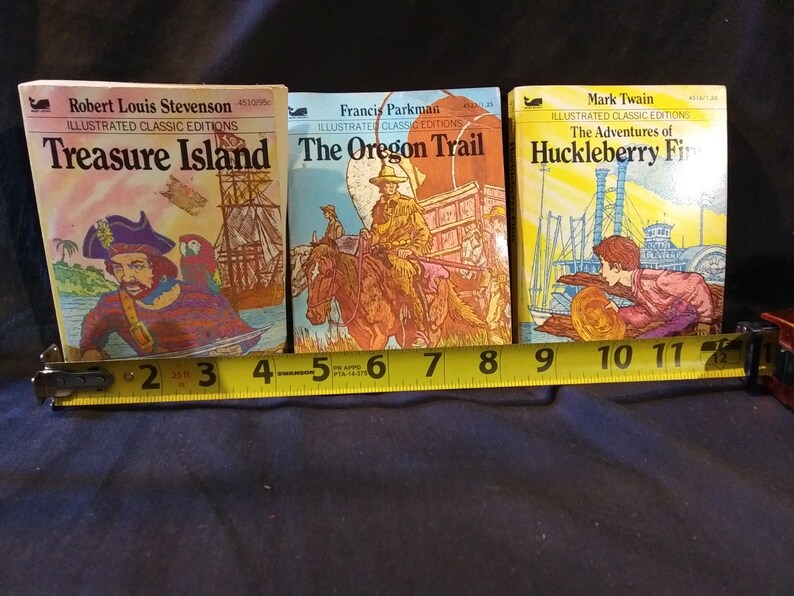 Set of 3 Moby Classic Illustrated Mini Paperback Books From 1970's ...