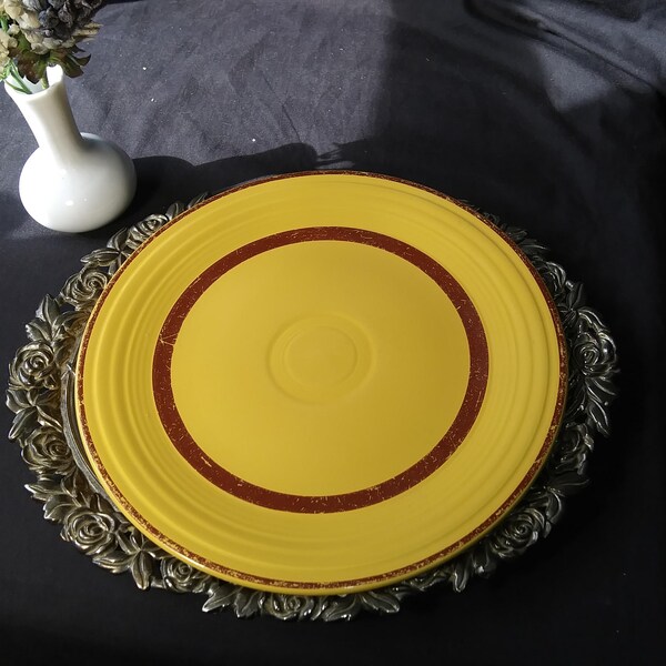 Mustard Dinner Plates - Etsy