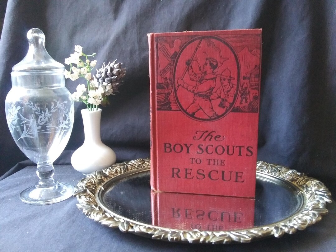 Vintage 1920's Boy Scouts to the Rescue. Saalfield Publishing ...