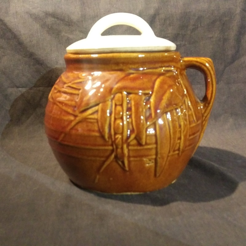 Mccoy Bean Pot With Lid - Etsy