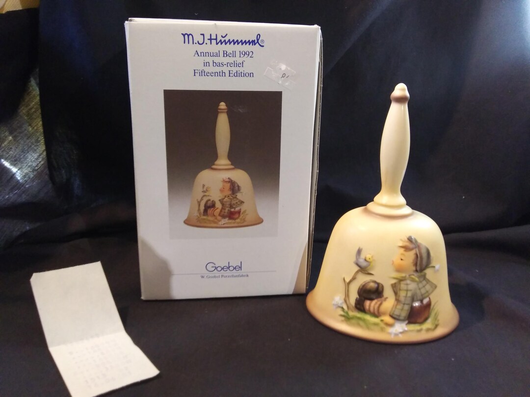 Goebel, Hummel Annual Porcelain Collectible Bell. 1992, New in Original ...