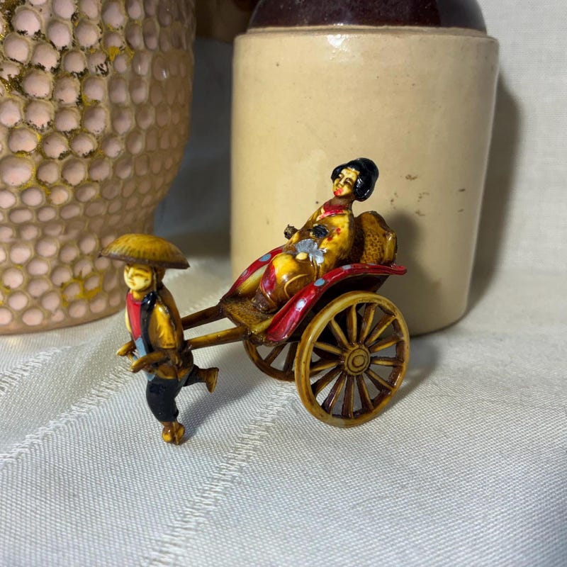 Asian Celluloid Figurines - Etsy